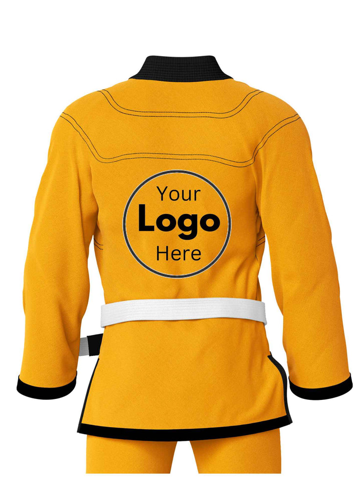 Custom Made Jiujitsu Best Minimalist Bjj Yellow Gi – Oriengis