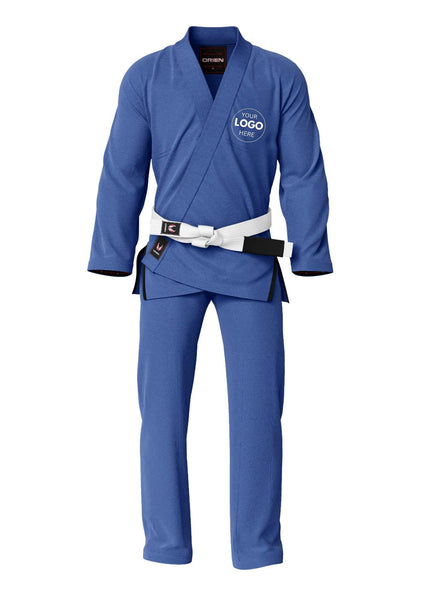 Royal Blue Bjj Gi Custom Embroidery Name And Logo – Oriengis